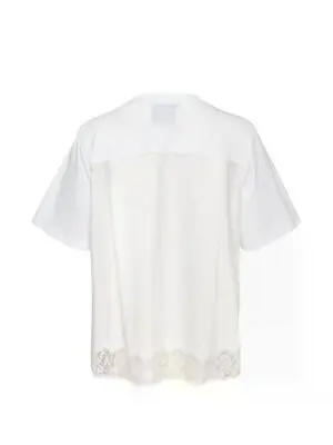 3.1 Phillip Lim Lace-trim T-shirt