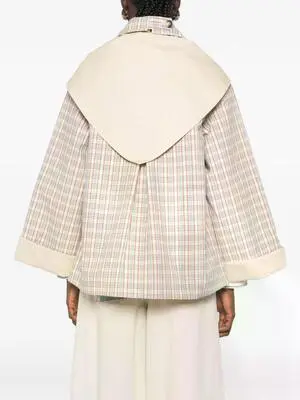 DAMSON MADDER Jerry Reversible Checked Jacket