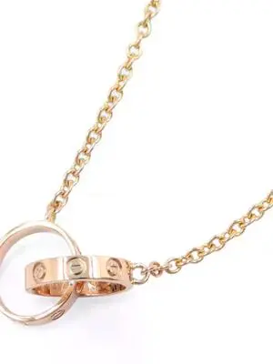 Cartier 2010s Love Interlocking-rings Necklace