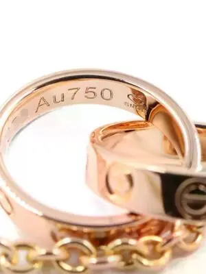 Cartier 2010s Love Interlocking-rings Necklace