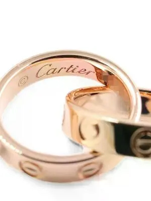 Cartier 2010s Love Interlocking-rings Necklace