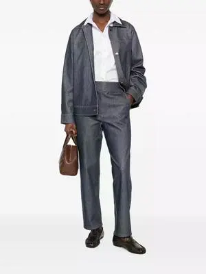 Max Mara Elasticated Waistband Logo Patch Trousers
