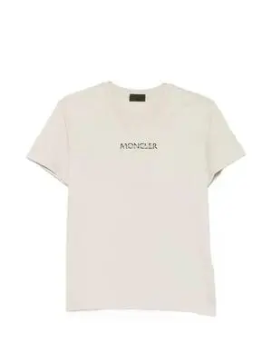 Moncler Crew-neck T-shirt - Neutrals