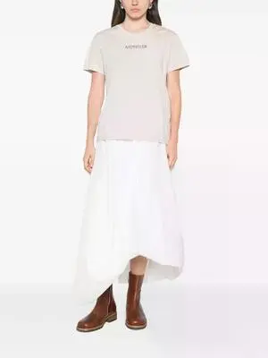 Moncler Crewneck T-shirt With Logo Detail