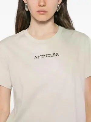 Moncler Crewneck T-shirt With Logo Detail
