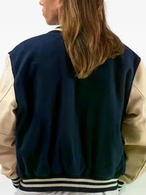 HTC LOS ANGELES Embroidered Logo Varsity Jacket