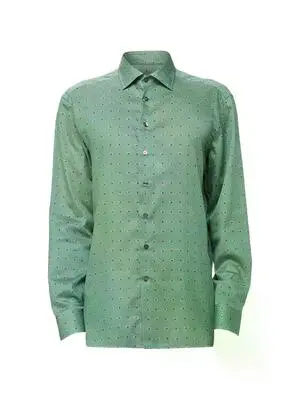Etro Paisley-print Shirt - Green