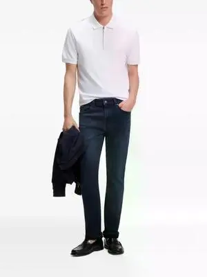 BOSS Slim-fit Jeans With Whiskering Effect