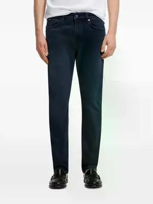 BOSS Slim-fit Jeans With Whiskering Effect