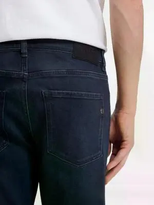 BOSS Slim-fit Jeans With Whiskering Effect