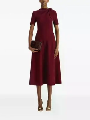 Oscar De La Renta Mini Tro Floral-appliqué Clutch Bag