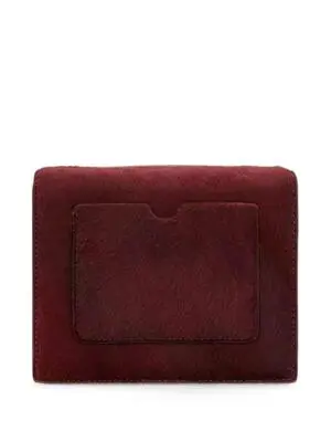 Oscar De La Renta Mini Tro Floral-appliqué Clutch Bag