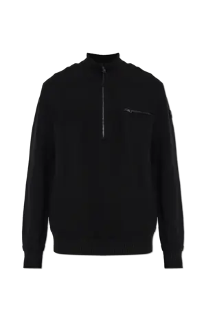Moncler Wool Sweater With Pocket