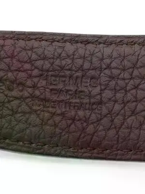 Hermès 2018 H Au Carré Reversible Belt