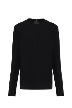 Moncler Crew Neck Sweater - Black