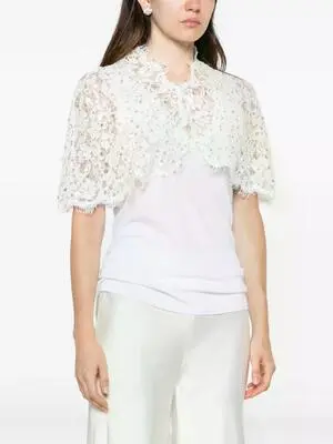 ADAMARIS Sequin-embroidered Lace Jacket