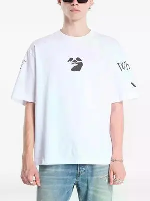 Off-White Swimming Logo Skate Short-sleeve T-shirt