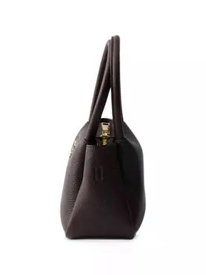 Prada Leather Mini Handbag - Brown