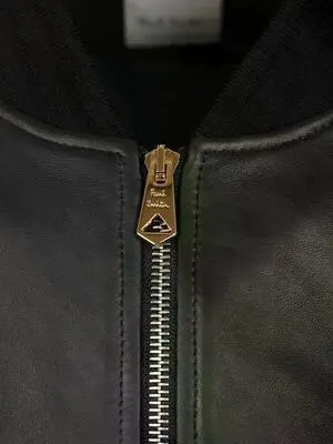 Paul Smith Leather Bomber Jacket
