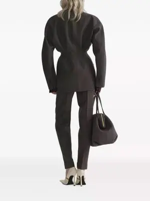 MUGLER Oversized Kimono Jacket With Peak Lapel