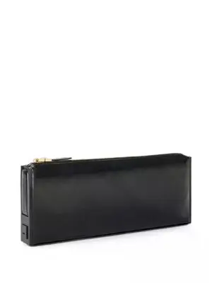 Elisabetta Franchi Patent Effect Clutch Bag