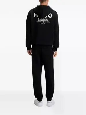 Hugo Zip Hoodie - Black