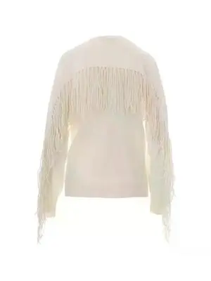 P.a.r.o.s.h Cashmere Sweater With Fringe Detailing