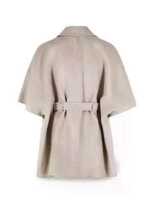 Max Mara Belted Cashmere Cape