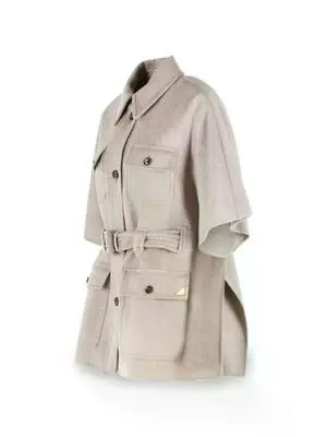 Max Mara Belted Cashmere Cape