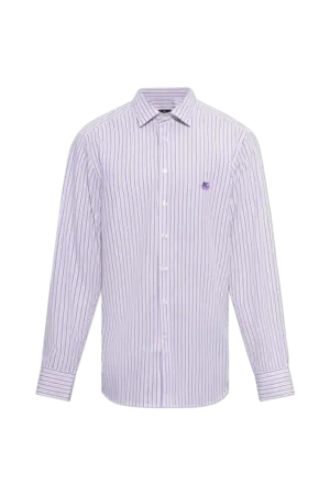 Etro Striped Pattern Shirt - White