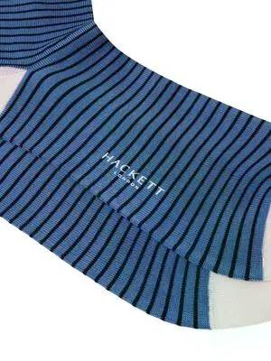 HACKETT LONDON Striped Cotton Socks