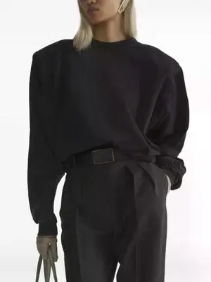 MUGLER Bat Long Sleeve T-shirt - Green