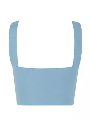 CAYET Gisele Knitted Cropped Top