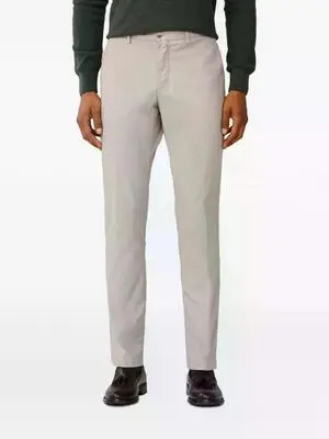 HACKETT LONDON Kensington Belt-loop Trousers - Neutrals