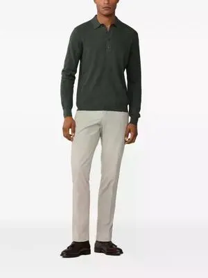 HACKETT LONDON Kensington Belt-loop Trousers