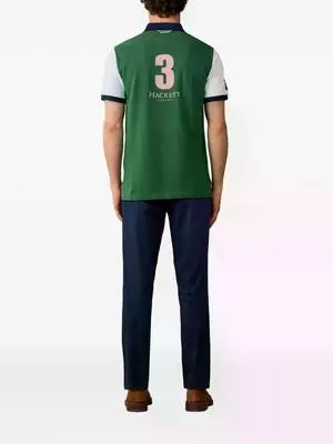 HACKETT LONDON Heritage Colour-block Polo Shirt
