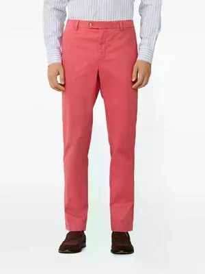 HACKETT LONDON Kensington Slim-fit Trousers - Red