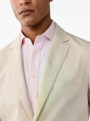 HACKETT LONDON Garment-dyed Notch-lapel Blazer