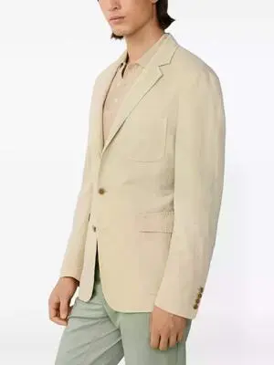 HACKETT LONDON Patch-pocket Single-breasted Blazer