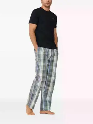 HACKETT LONDON Check-print Cotton Pyjama Set
