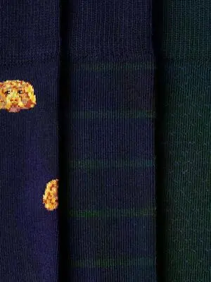 HACKETT LONDON Harry Embroidered Socks