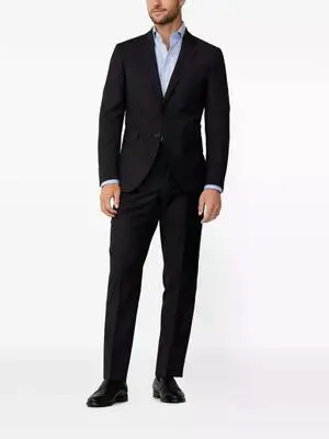 HACKETT LONDON Chelsea Wool Suit - Black