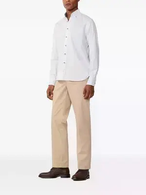 HACKETT LONDON Sanderson Belt-loop Trousers