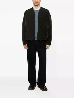 RANRA Logo-embroidered Zip-up Jacket