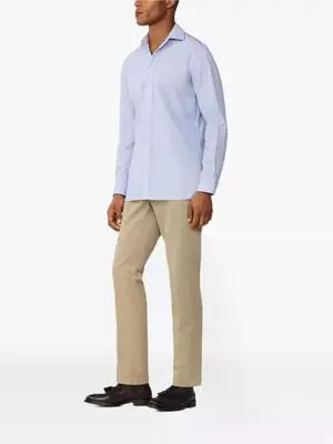 HACKETT LONDON Kensington Belt-loop Trousers