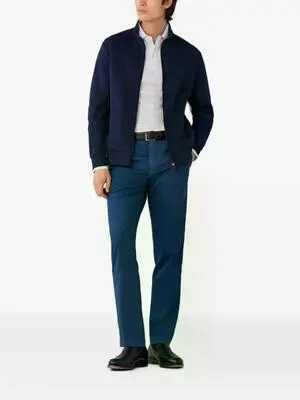 HACKETT LONDON Kensington Slim-fit Trousers - Blue