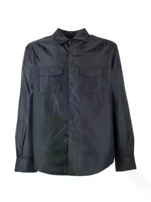 Aspesi Padded Chest-pocket Shirt - Grey