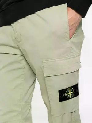 Stone Island Logo-patch Trousers