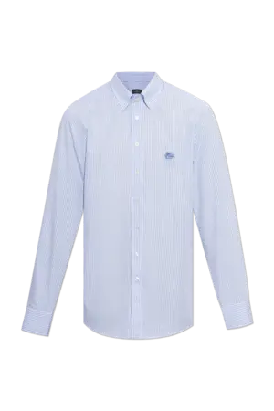 Etro Shirt With Striped Pattern - Blue