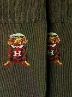 HACKETT LONDON Embroidered Crew Socks